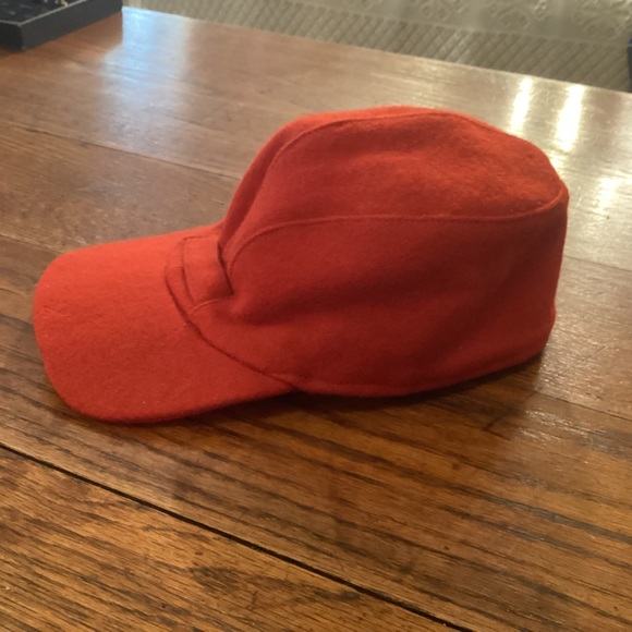 Woolrich | Accessories | Vintage 5s Woolrich Red Wool Hunting Hat With ...
